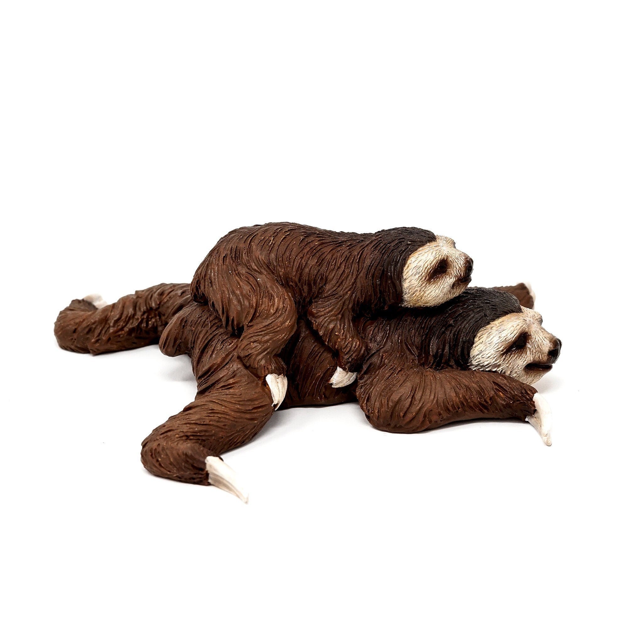 Sleeping Mama Sloth and Baby Mini Sloth Miniature Sloth | Etsy