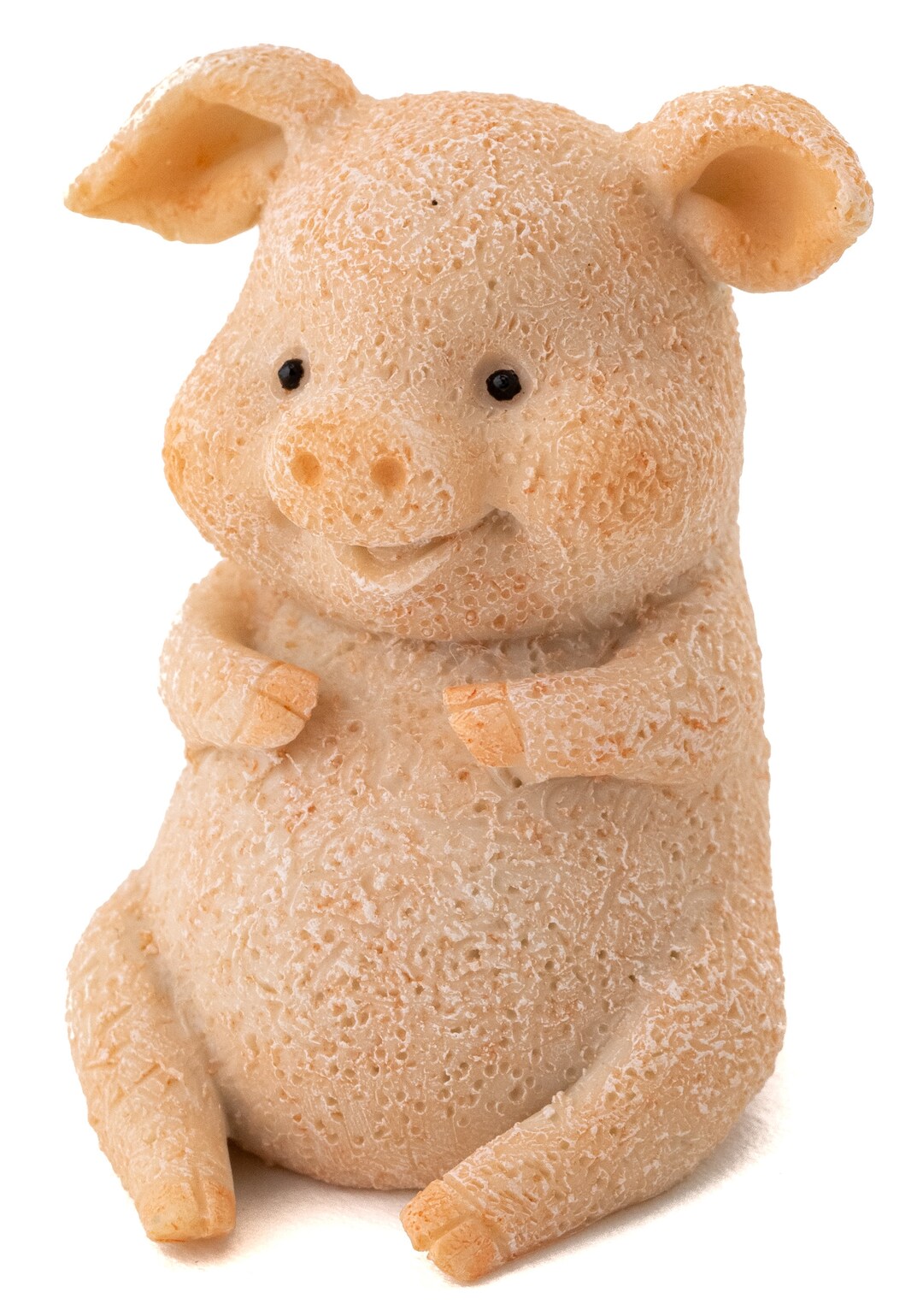 Cute Sitting Piggy, Mini Pig, Fairy Garden Pig - Etsy