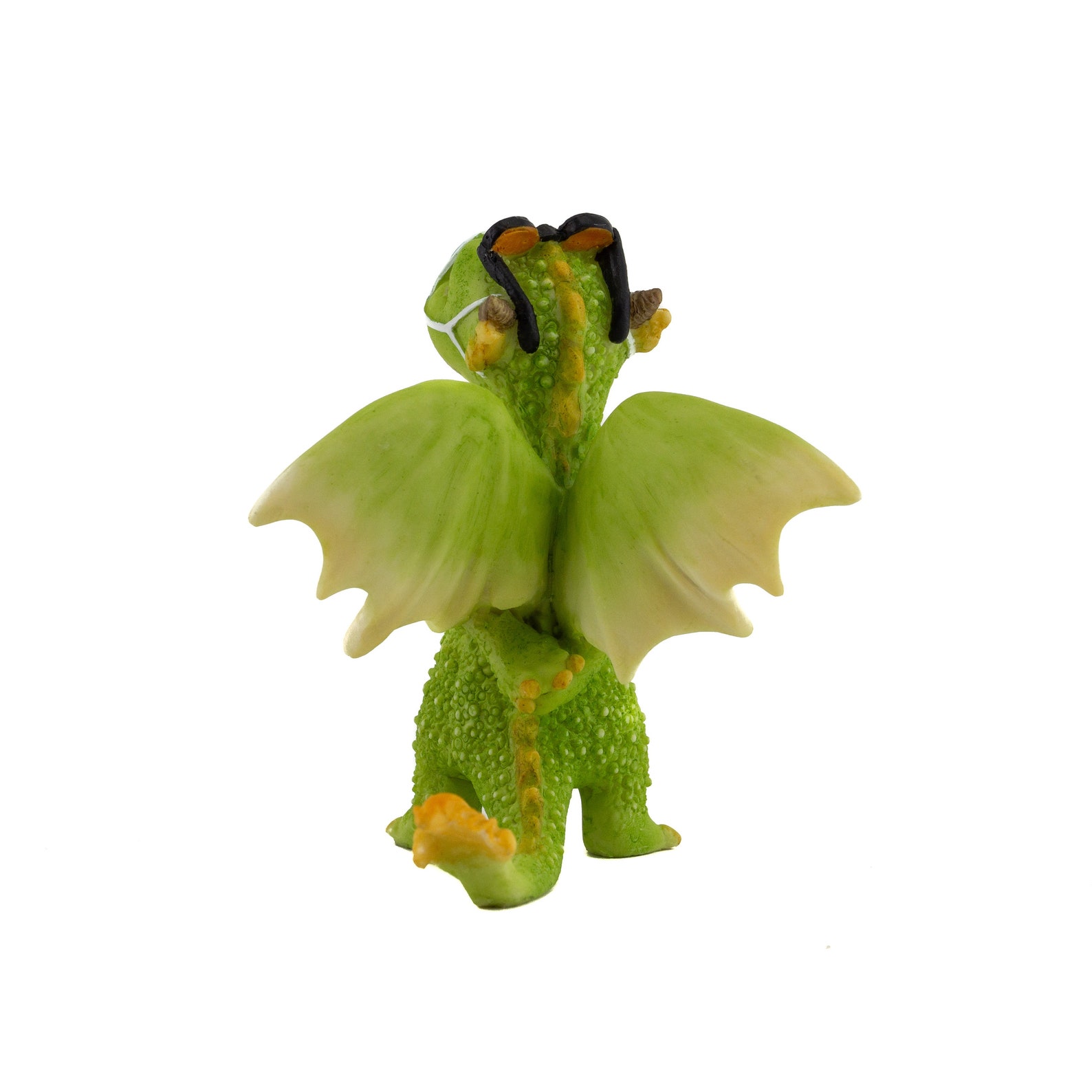 Rex the Green Dragon Mini Dragon Masked Dragon - Etsy