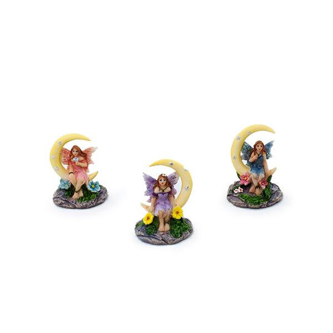 Micro Mini Moon Fairies Set of 3 - Etsy
