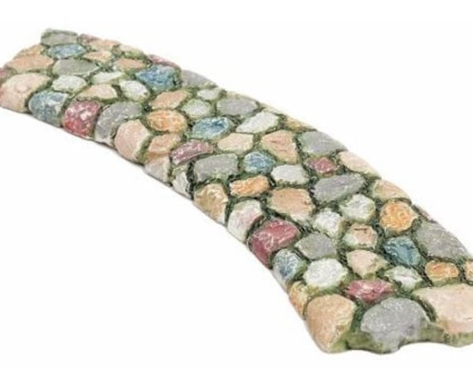Cobblestone Curved Path, Fairy Garden Path, Mini Path, Miniature Stone ...