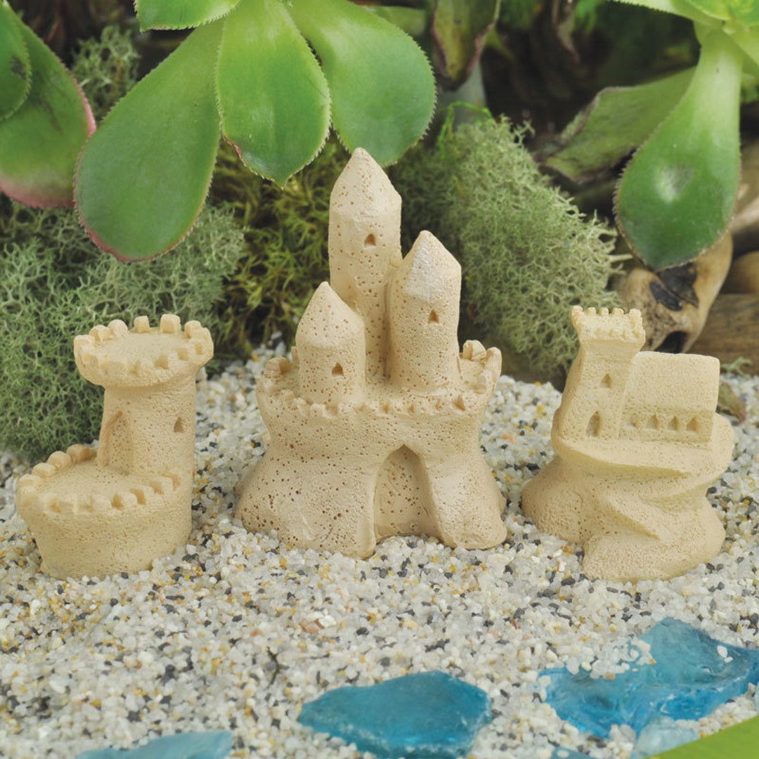 Sand Castle Set Mini Sand Castle Mini Beach Set Fairy - Etsy