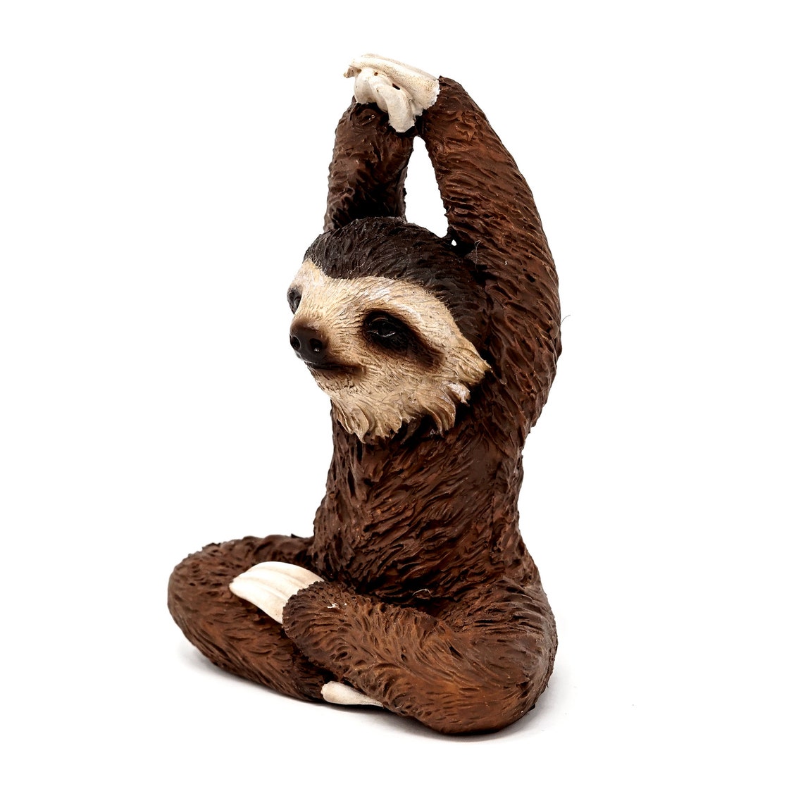 Yoga Sloth Fairy Garden Mini Sloth Sloth Doing Yoga - Etsy