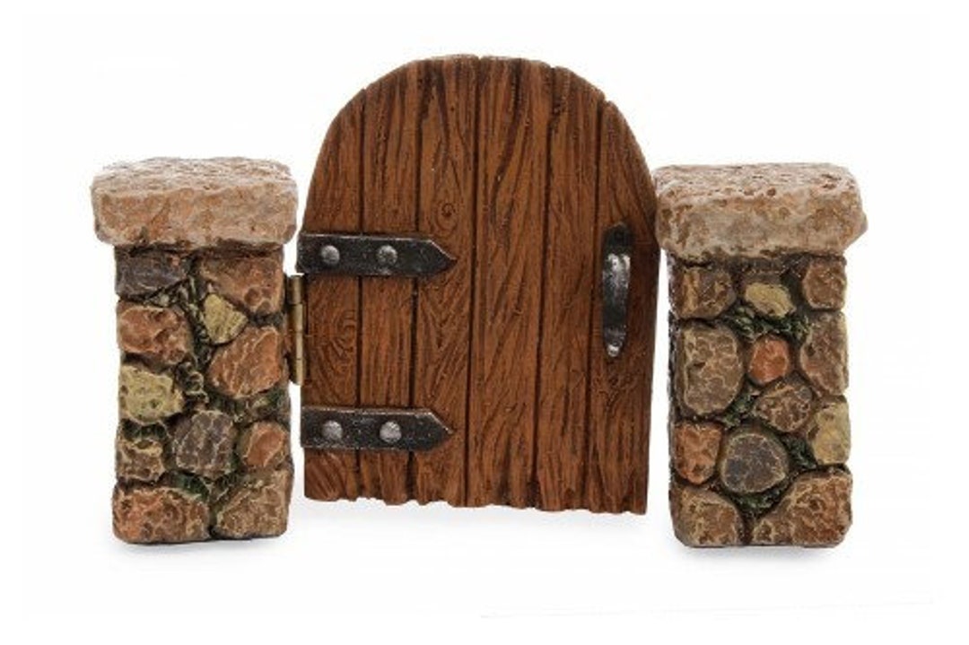 Wooden Gate, Fairy Garden Gate, Fairy Entranceway, Mini Gate, Miniature ...