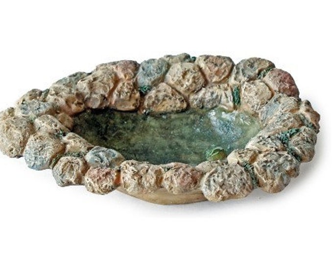 Rustic Pond, Fairy Garden Pond, Mini Pond, Miniature Pond - Etsy