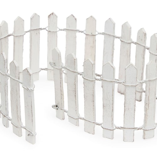 Short Picket Fence Fairy Garden Fence Mini Fence Miniature - Etsy