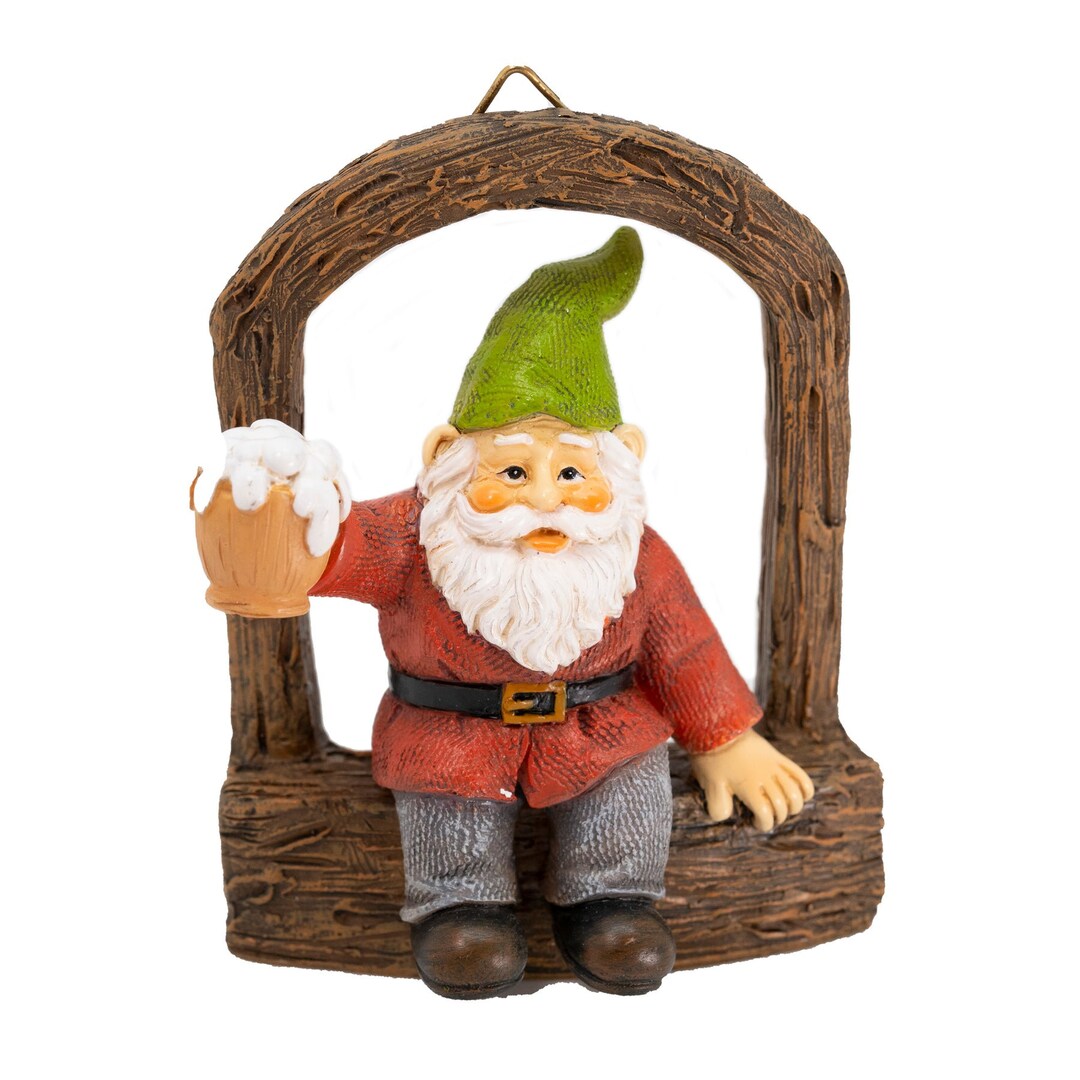 Cheers Gnome Fairy Window, Fairy Garden Window - Etsy