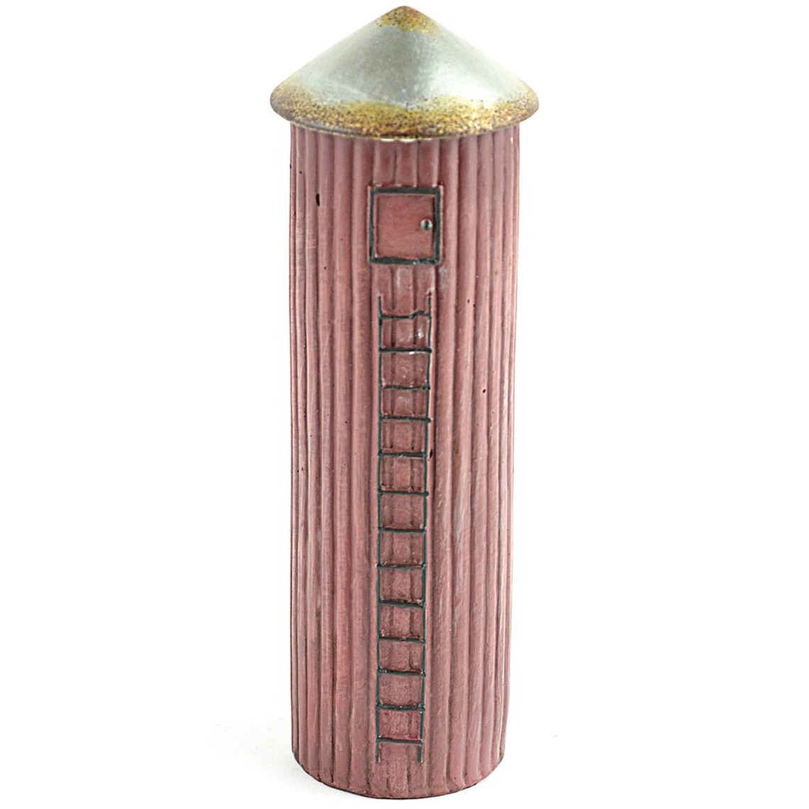 Red Silo Mini Farm Silo Fairy Garden Silo - Etsy