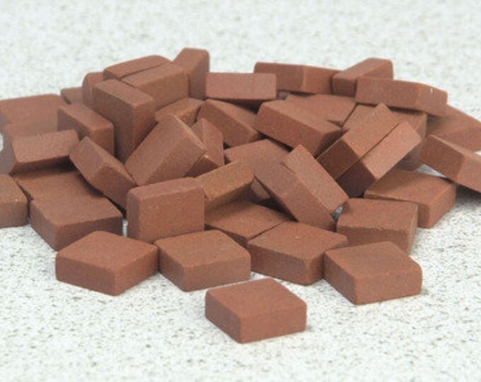 Mini Red Patio Bricks Miniature Pavers Dollhouse Bricks - Etsy