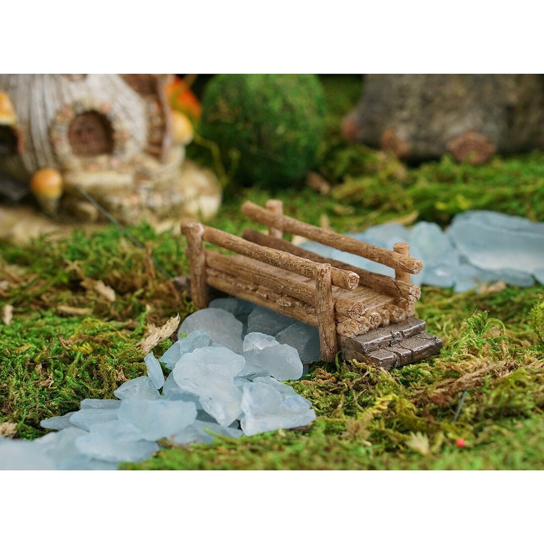 Wooden Bridge Mini Bridge Miniature Bridge Fairy Garden - Etsy