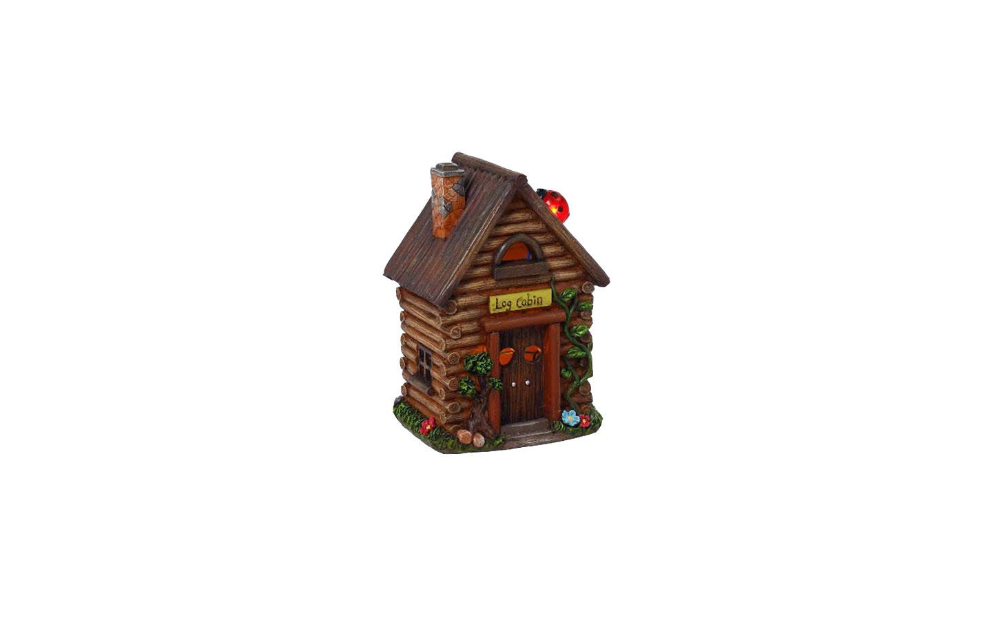 LED Log Cabin Fairy House Fairy House Fairy Cottage - Etsy