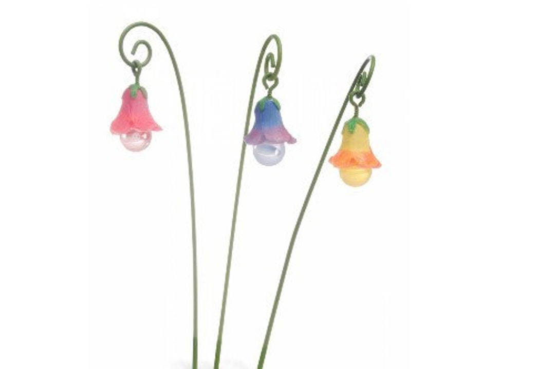 Glow Flowers, Fairy Garden Lights, Mini Lights - Etsy