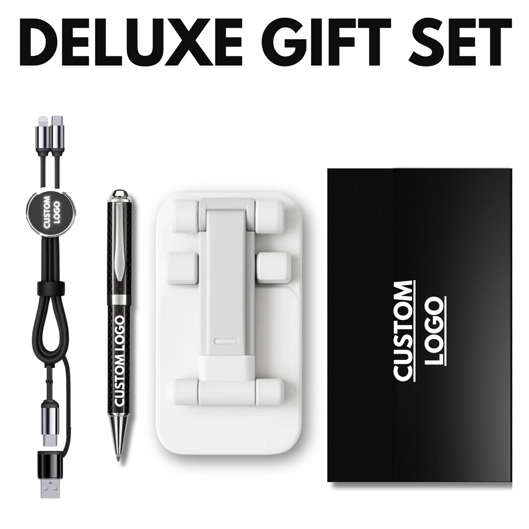 Power Essentials Pack | Custom Logo Docking Station, Ballpoint Roller ...