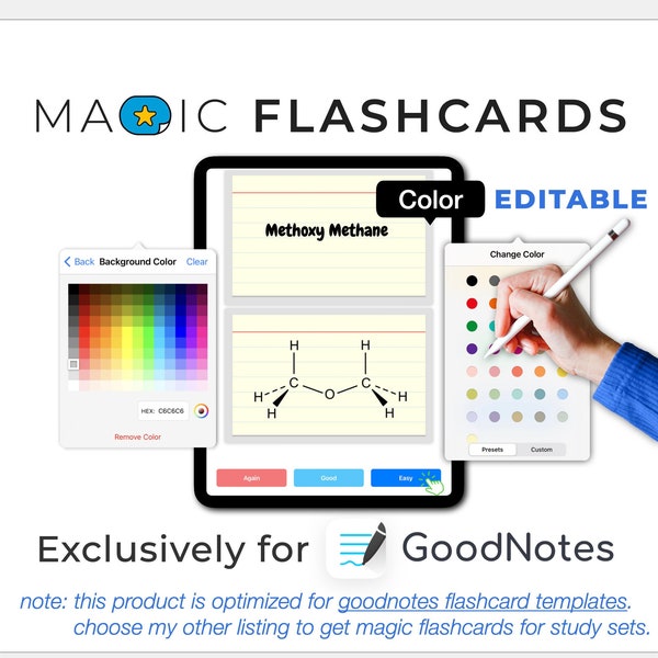 Flashcards - Etsy