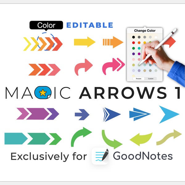 Arrow Stickers - Etsy