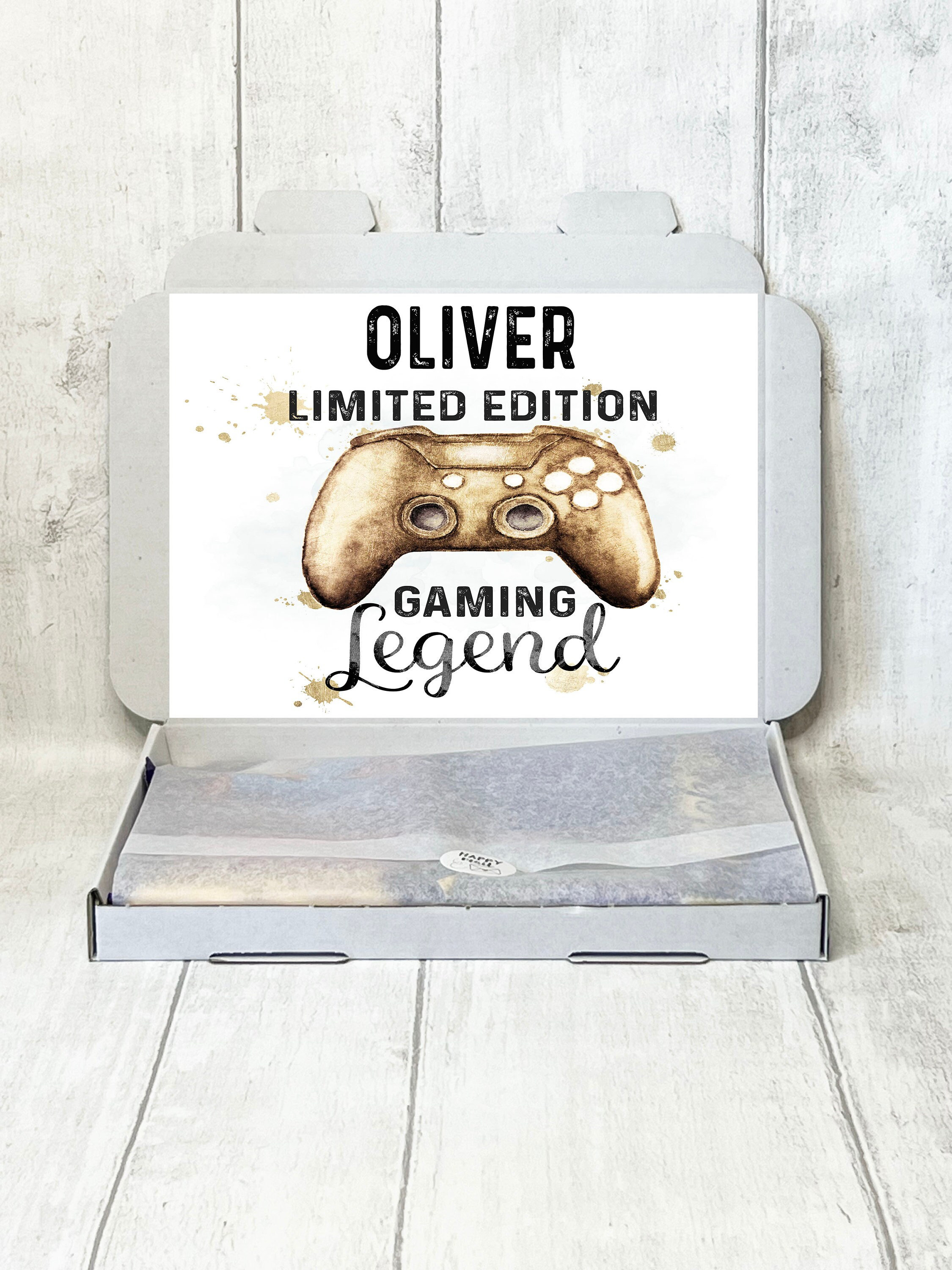 Personalised Gaming Snacks, Chocolate Box, Xbox, Chocolate Hamper, Kids ...