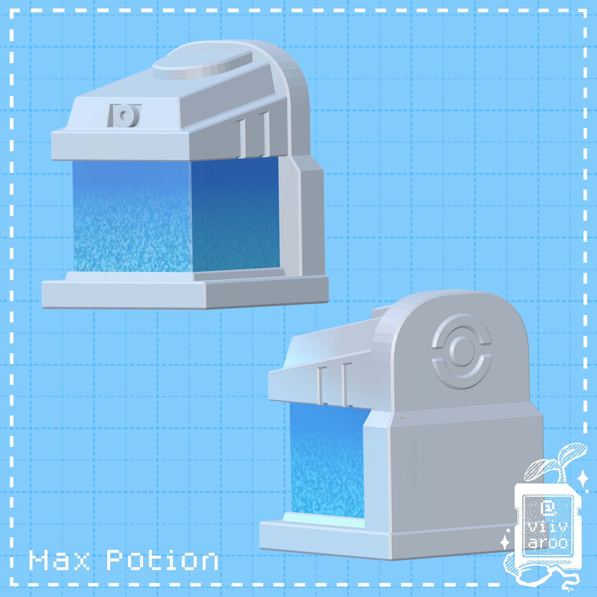 Pokemon Item Stls - 18 Items- for 3D Printing - Keyrings - Props ...