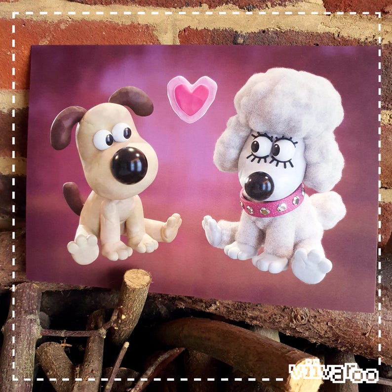 Baby Gromit Baby Fluffles - Art Print - Stickers - Etsy