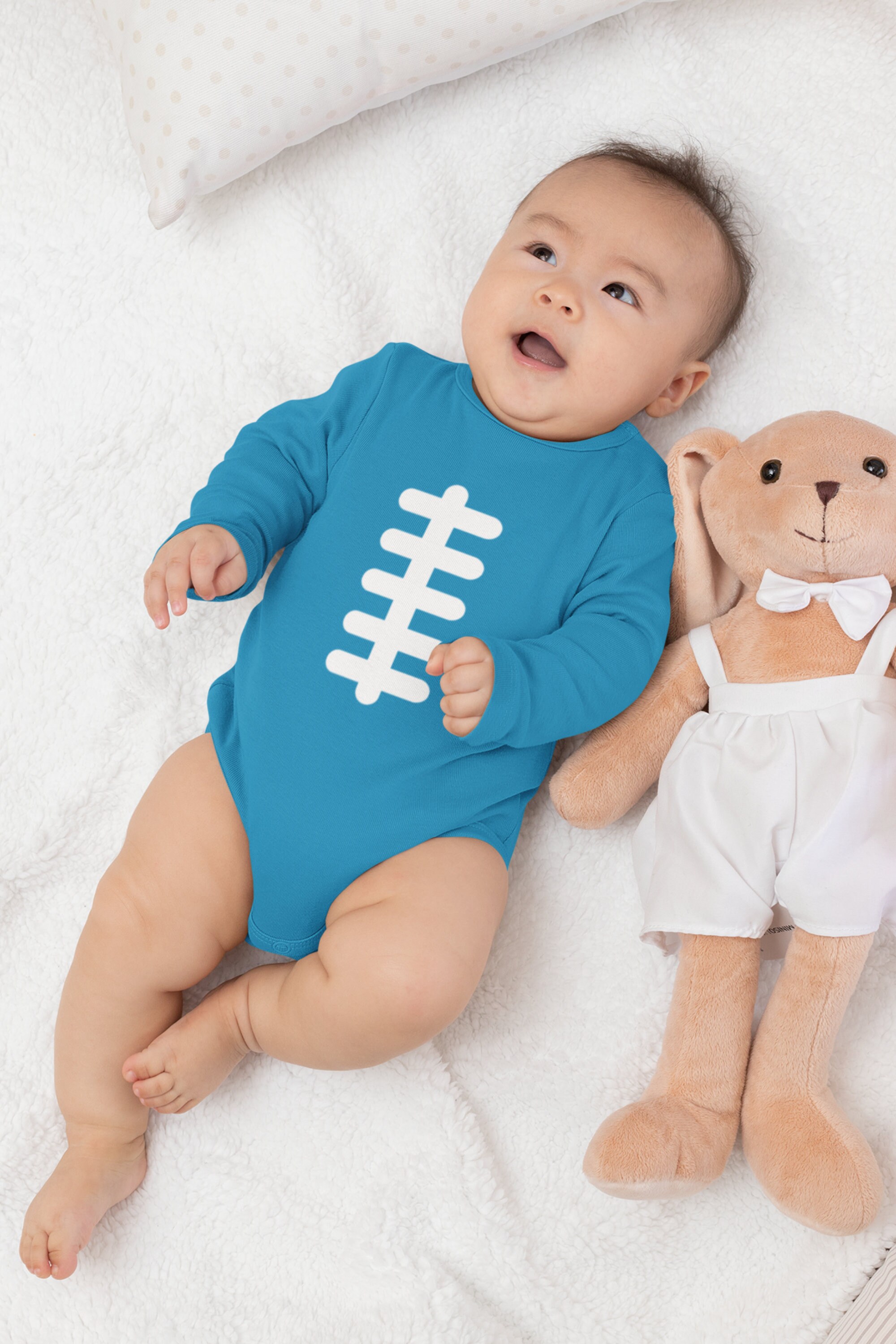 Football Onesie® Newborn Coming Home Outfit - Baby Onesie® Mockup ...