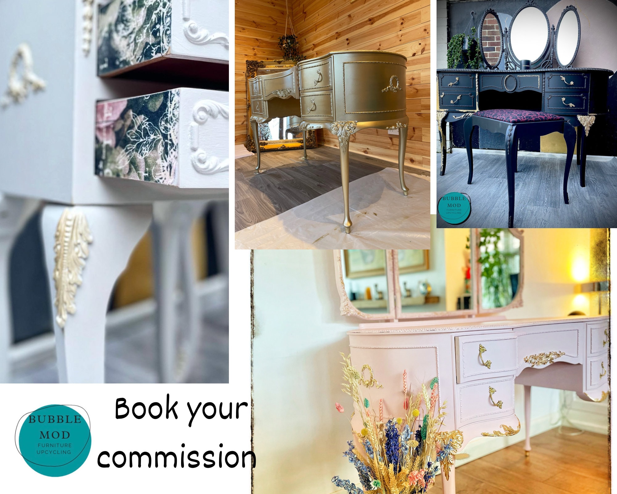 COMMISSION DEPOSIT bespoke Furniture Vintage Furniture - Etsy