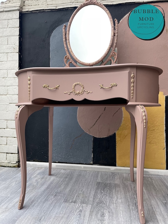 French Style Dressing Table French Style Dressing Table Kidney Shaped Vanity Louis Style Etsy UK