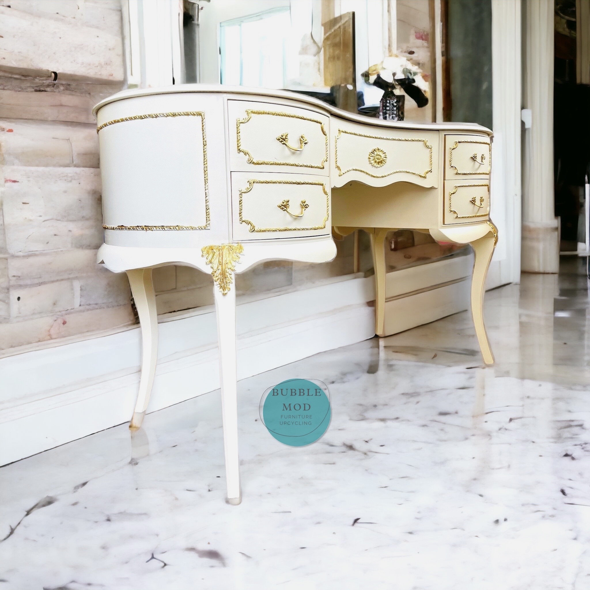 Small french dressing table store