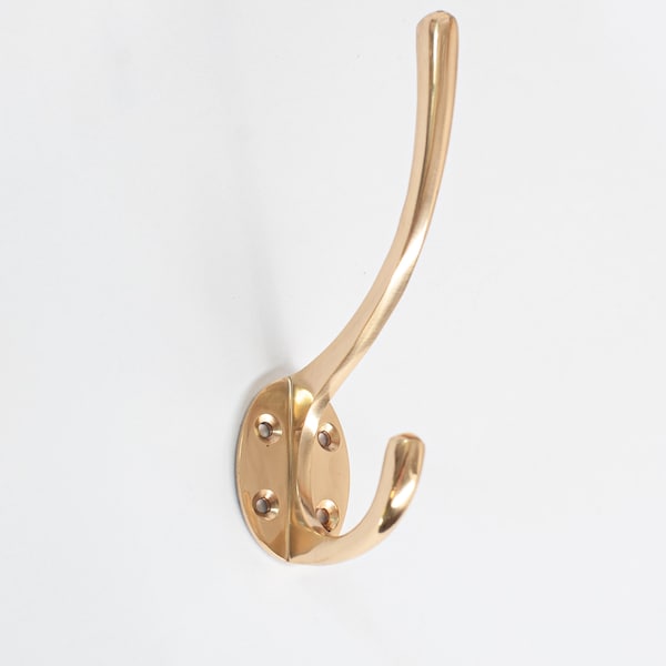 Solid Brass Hooks - Etsy