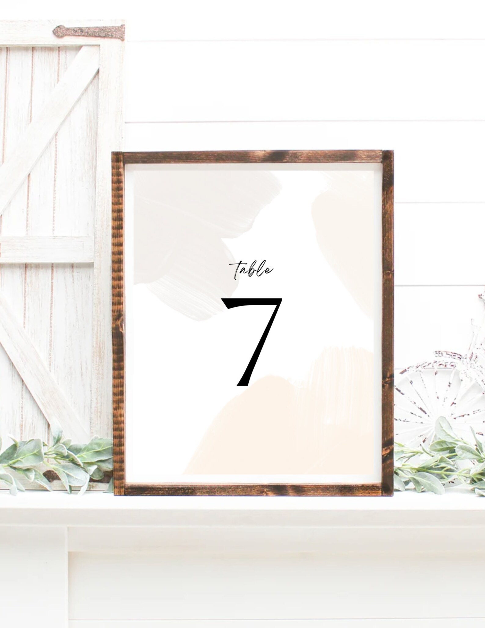 25 Ready-made Table Numbers, Printable Wedding Table Numbers Template ...