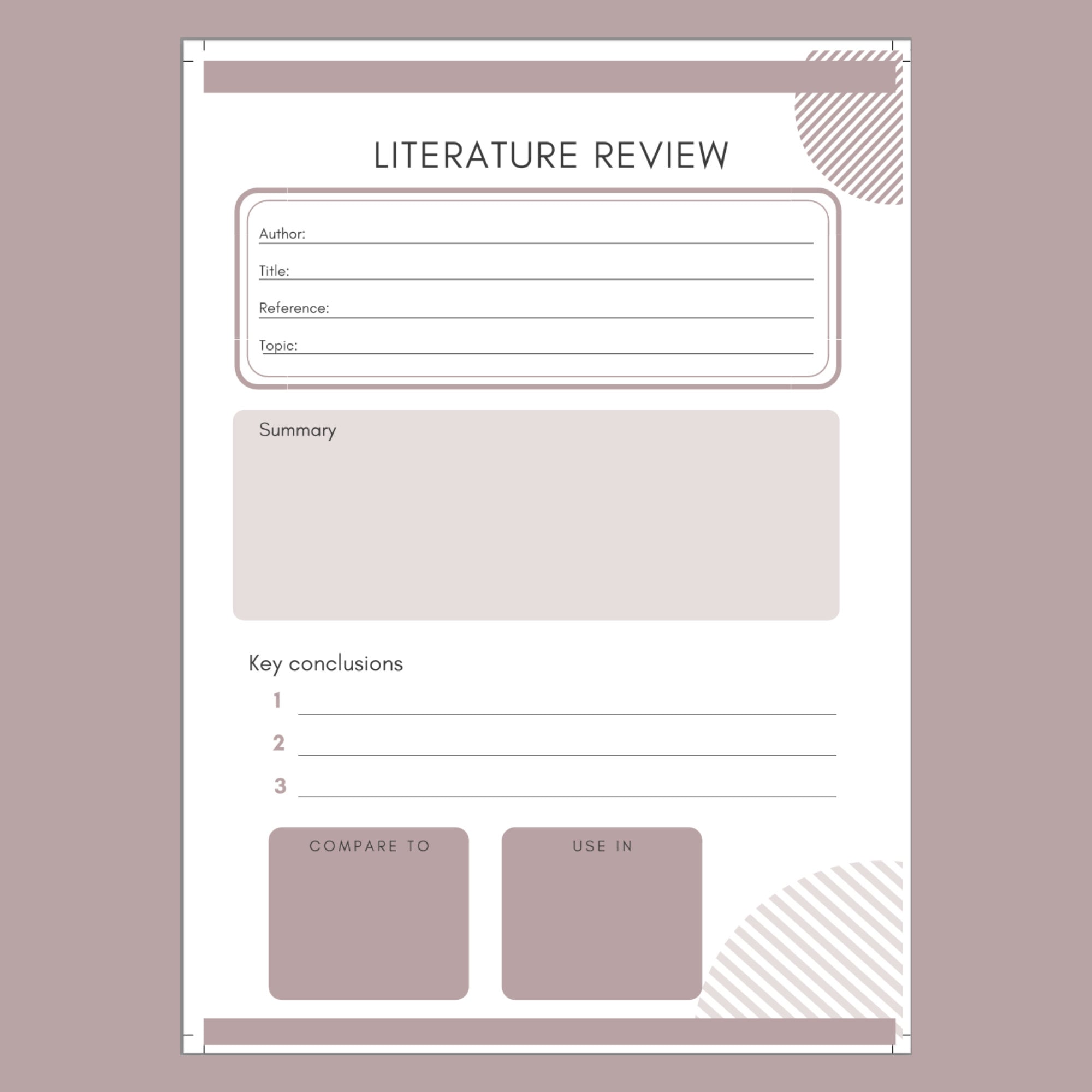 Dissertation Planner, Thesis Planner, Master Planner, Phd Planner ...