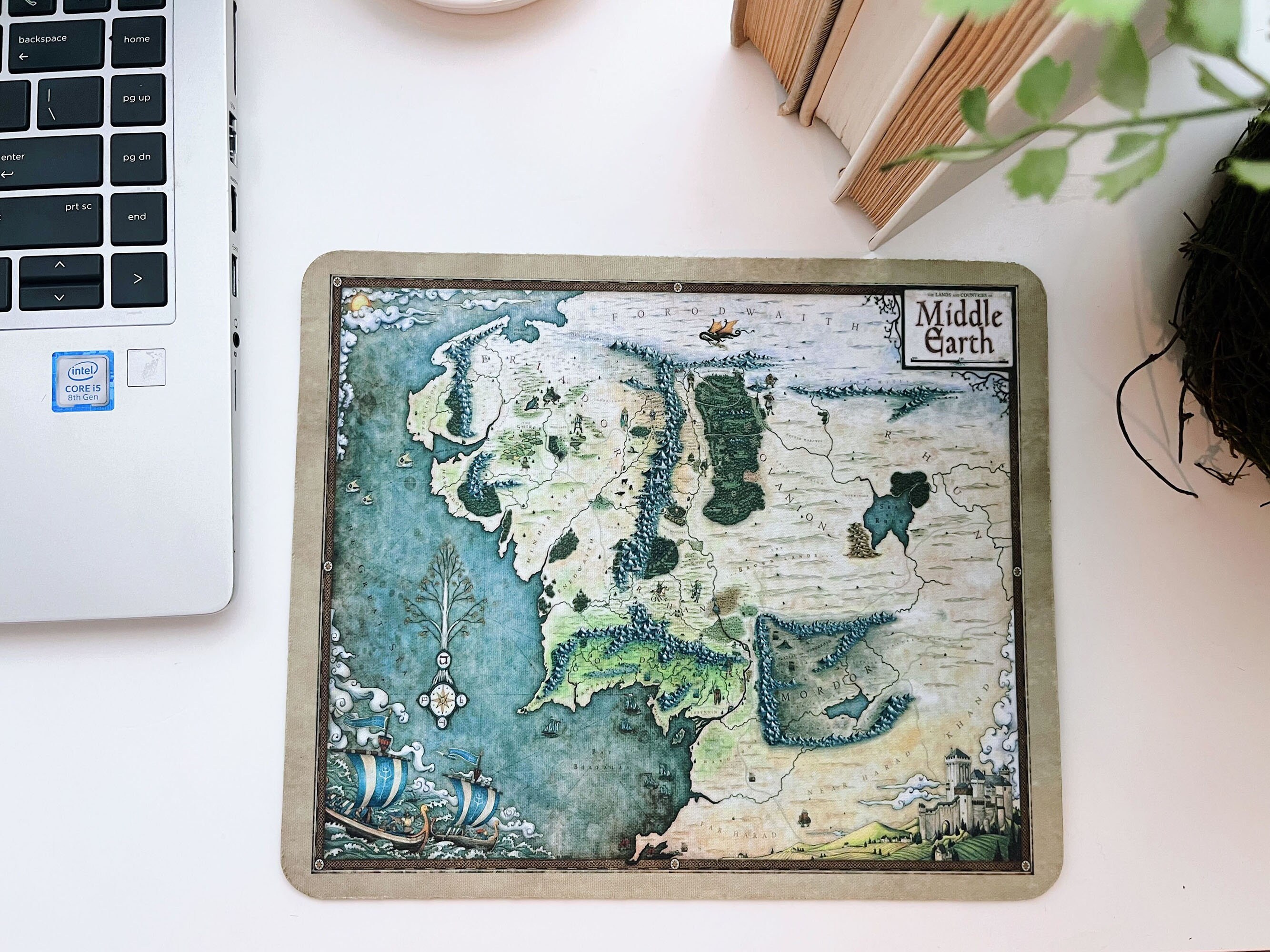Map of Middle-earth Mousepads - Etsy