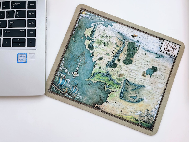 Map of Middle-earth Mousepads - Etsy