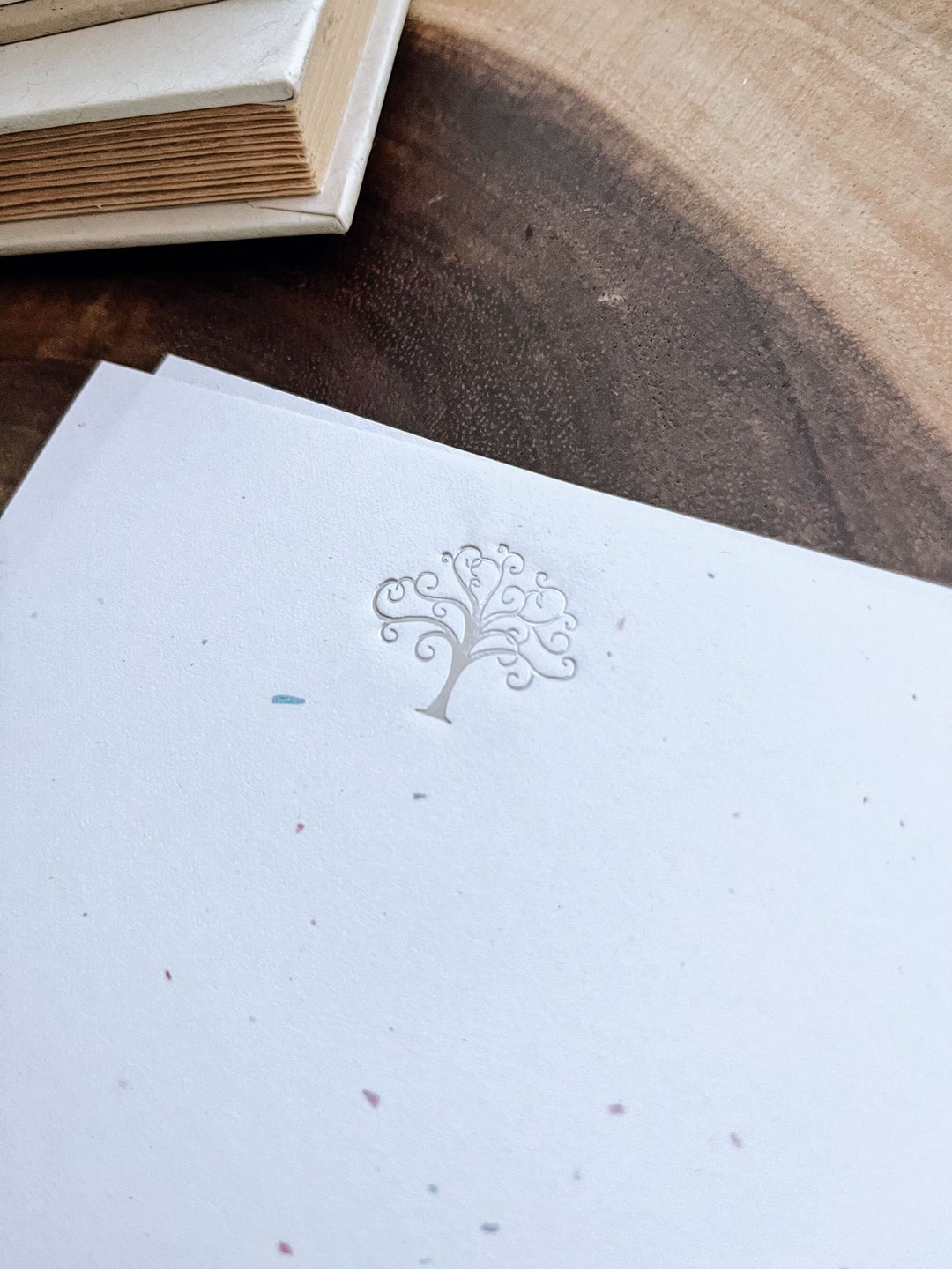 Silver Tree of Life Letterpress Stationary: Inspired by Elves, Fae, and ...
