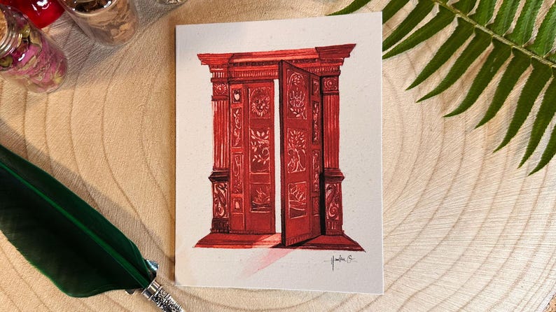 Original Art Narnia-inspired Cards Featuring Artwork Reminiscent of ...