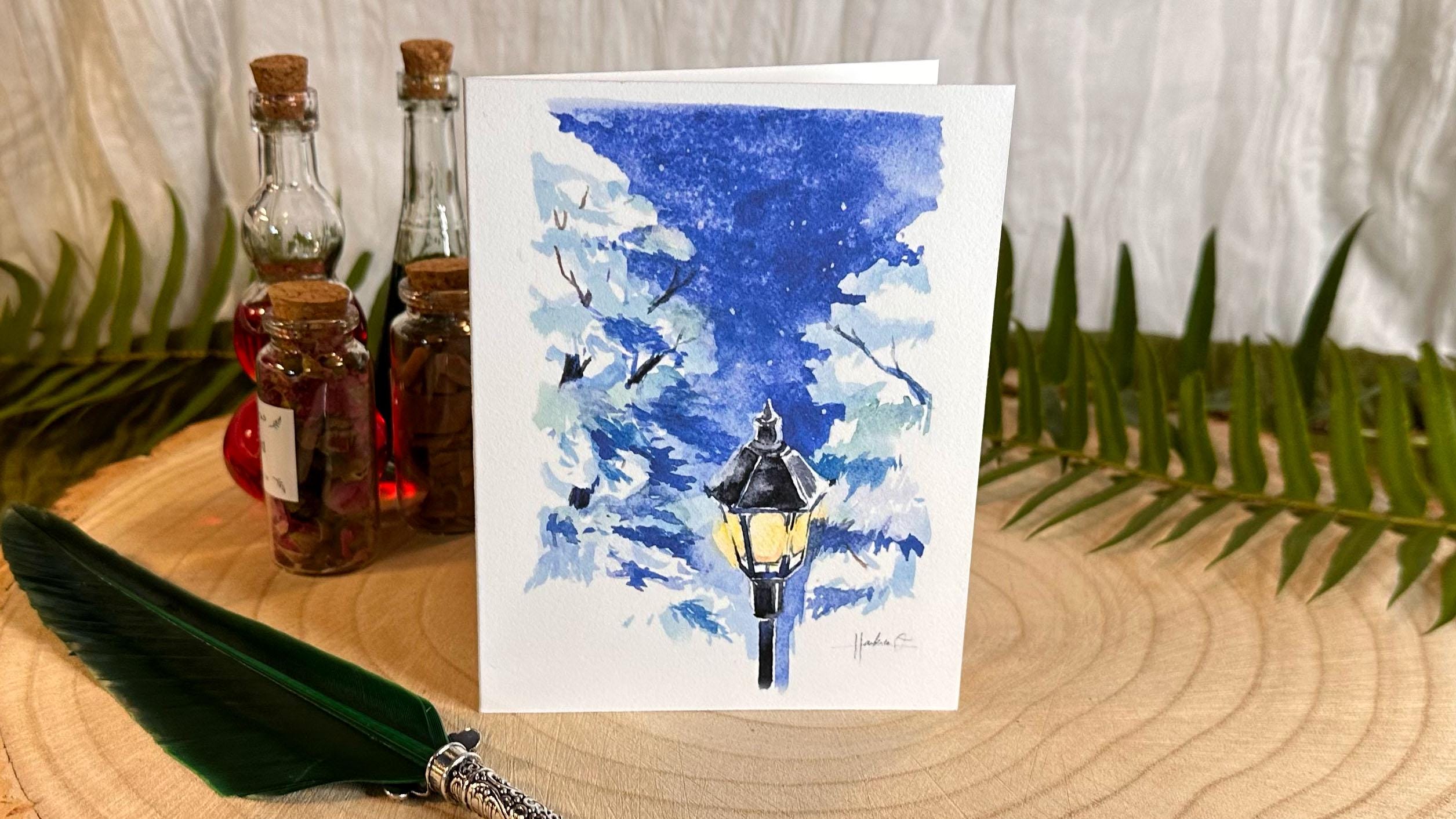 Original Art Narnia-inspired Cards Featuring Artwork Reminiscent of ...