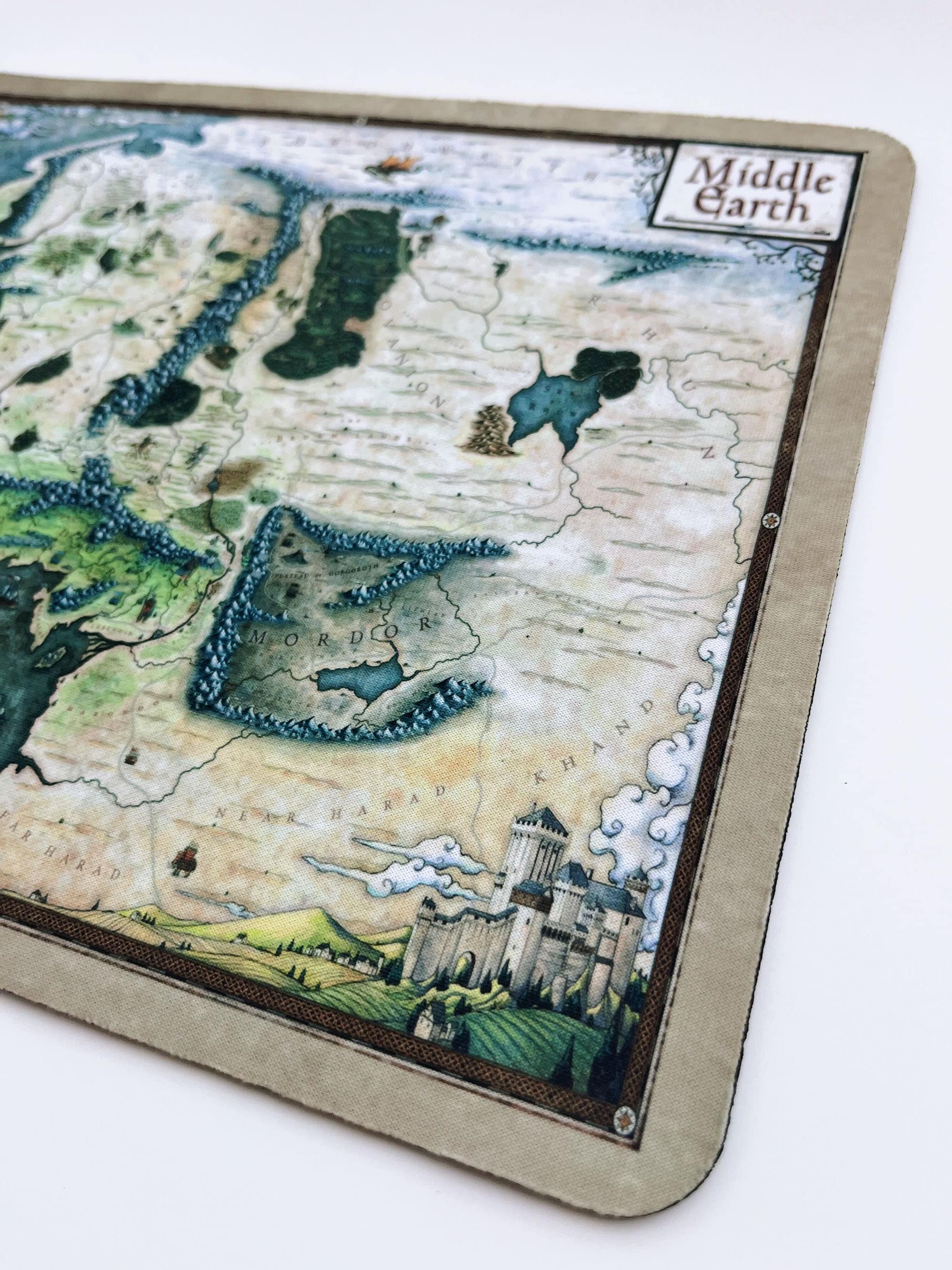 Map of Middle-earth Mousepads - Etsy