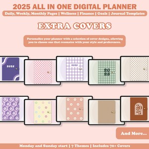 2025 Digital Planner, Dated Digital Planner, Goodnotes Notability ...
