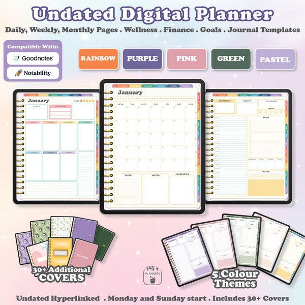 Digital Planner - Etsy