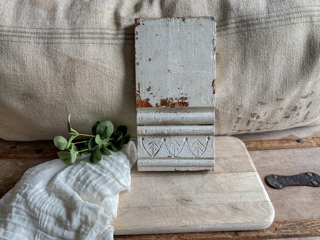 Architectural Salvage Plinth Wood Block / Vintage Decor / Salvage Decor ...
