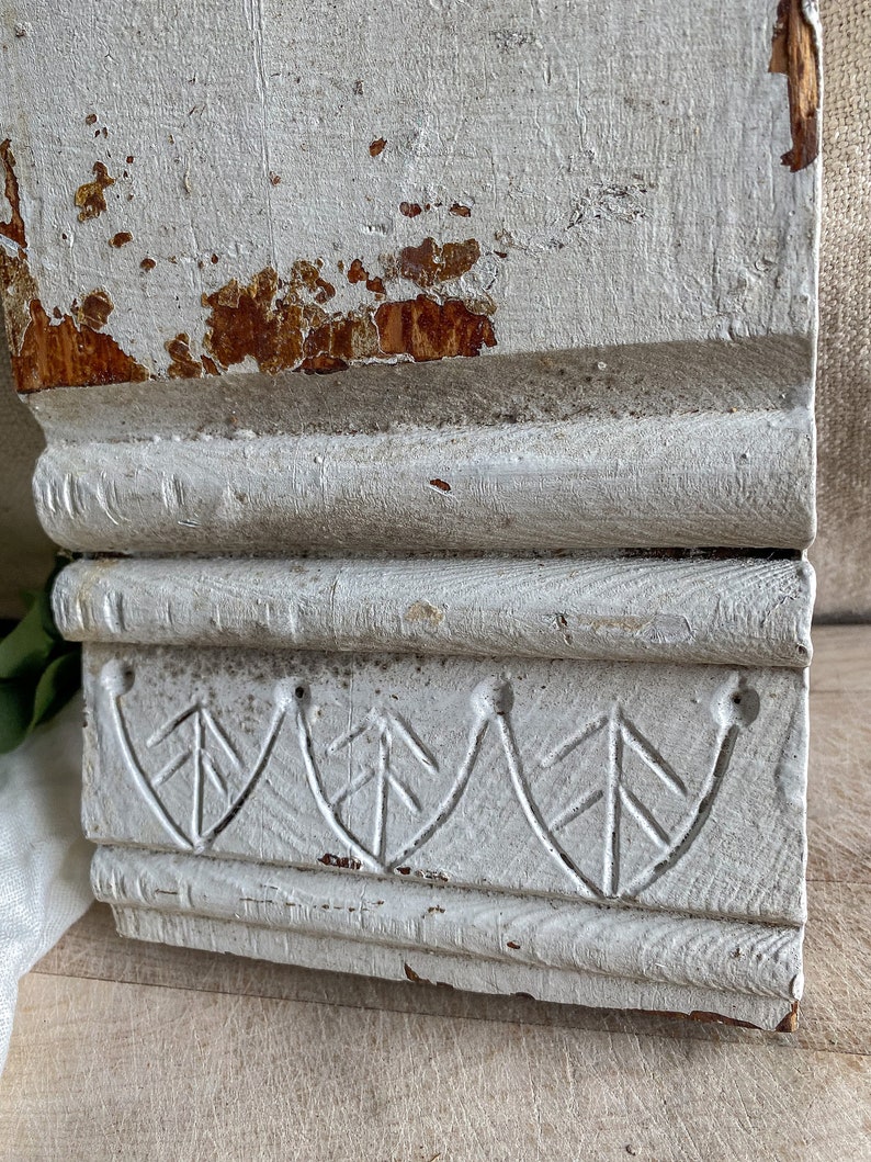 Architectural Salvage Plinth Wood Block / Vintage Decor / - Etsy