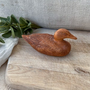 Small Vintage Resin Duck / Duck Decor / Resin Duck / Country - Etsy