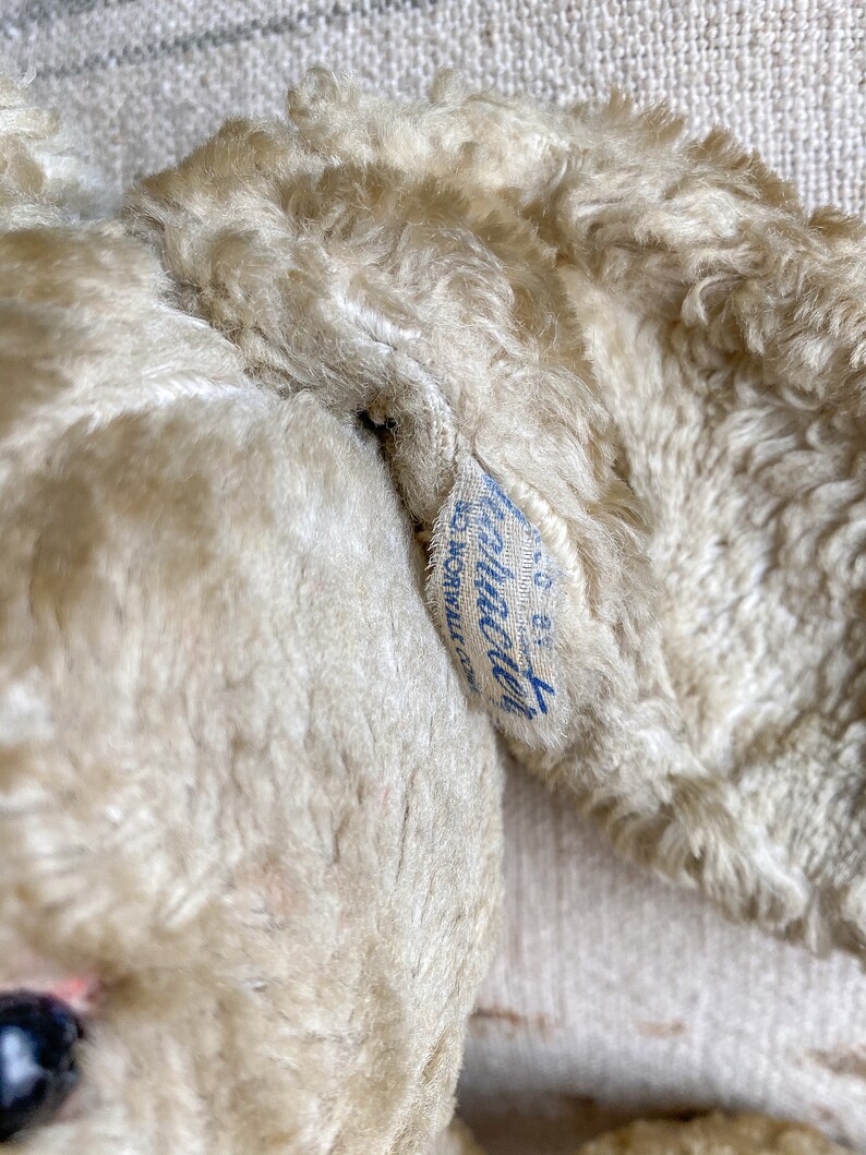 Vintage Stuffed Animal Bunny / Vintage Decor / Bunny Decor / | Etsy