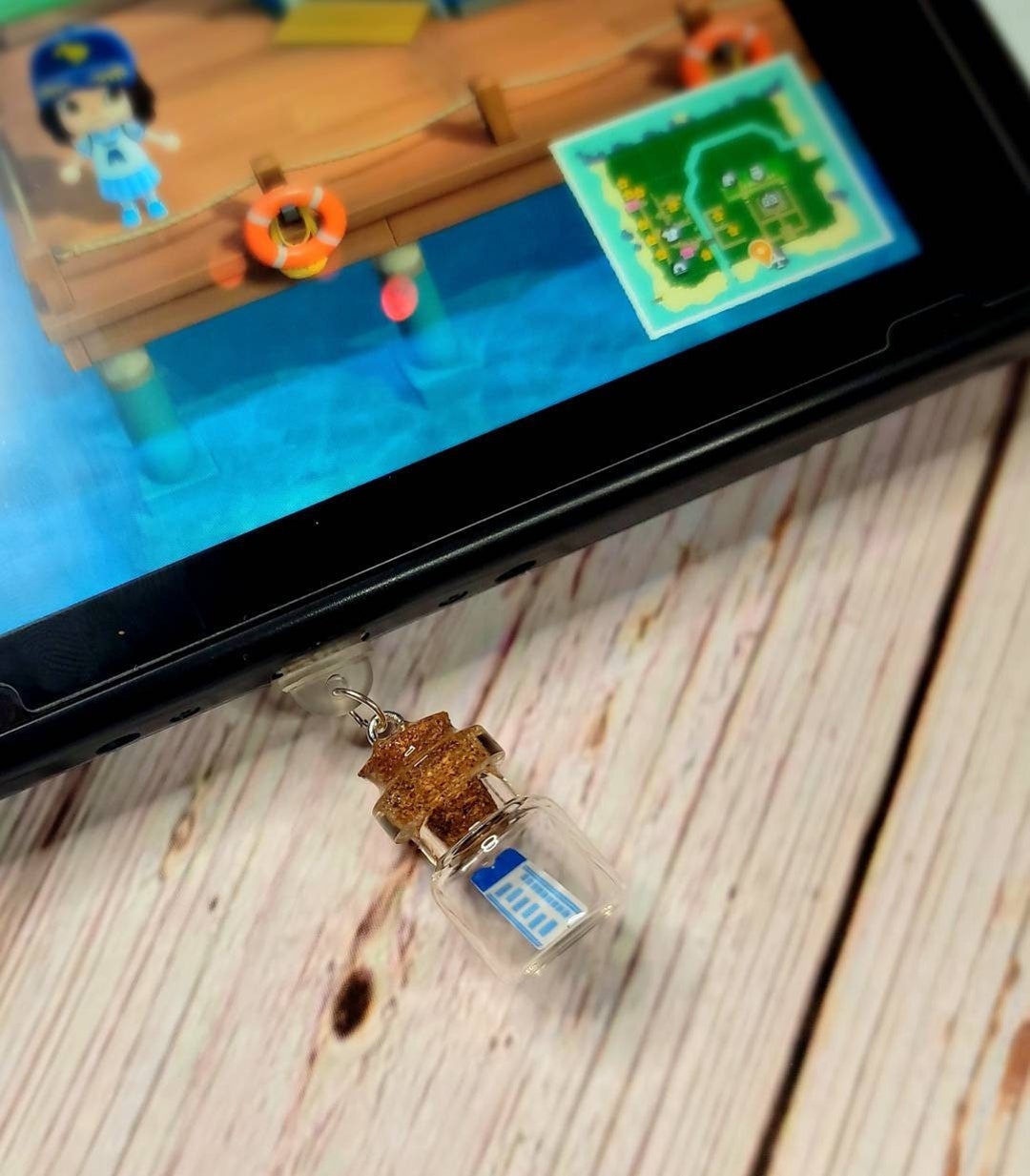 Nook Mile Ticket USB C Dust Plug / Kawaii Phone Accessories / ACNH ...