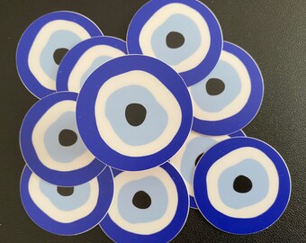 Evil Eye Sticker | Etsy