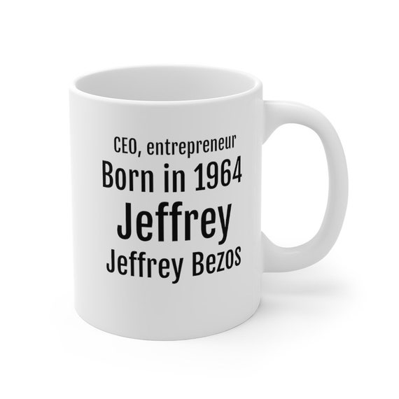 Jeffrey Bezos CEO Tik Tok Mug - Etsy