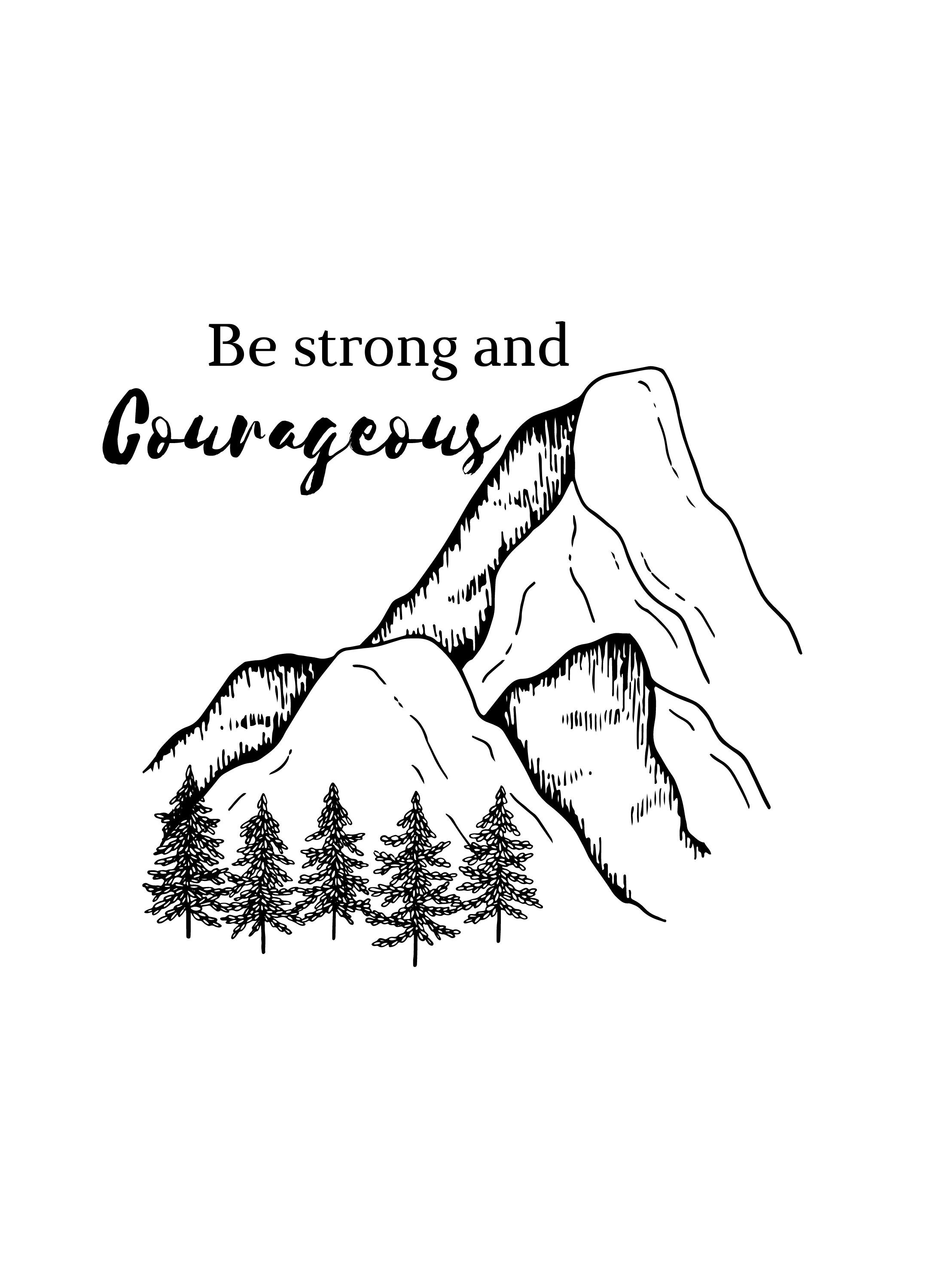 Bible Verse Printable Wall Art Mountains - Etsy