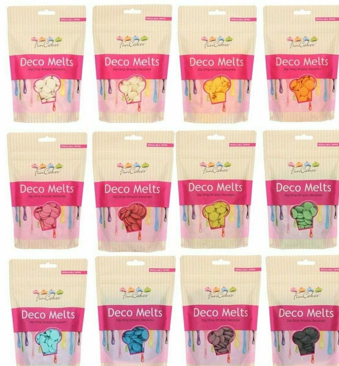 Cake Melts Funcakes Candy Melts Deco Melts Cake Pop Chocolate Buttons ...