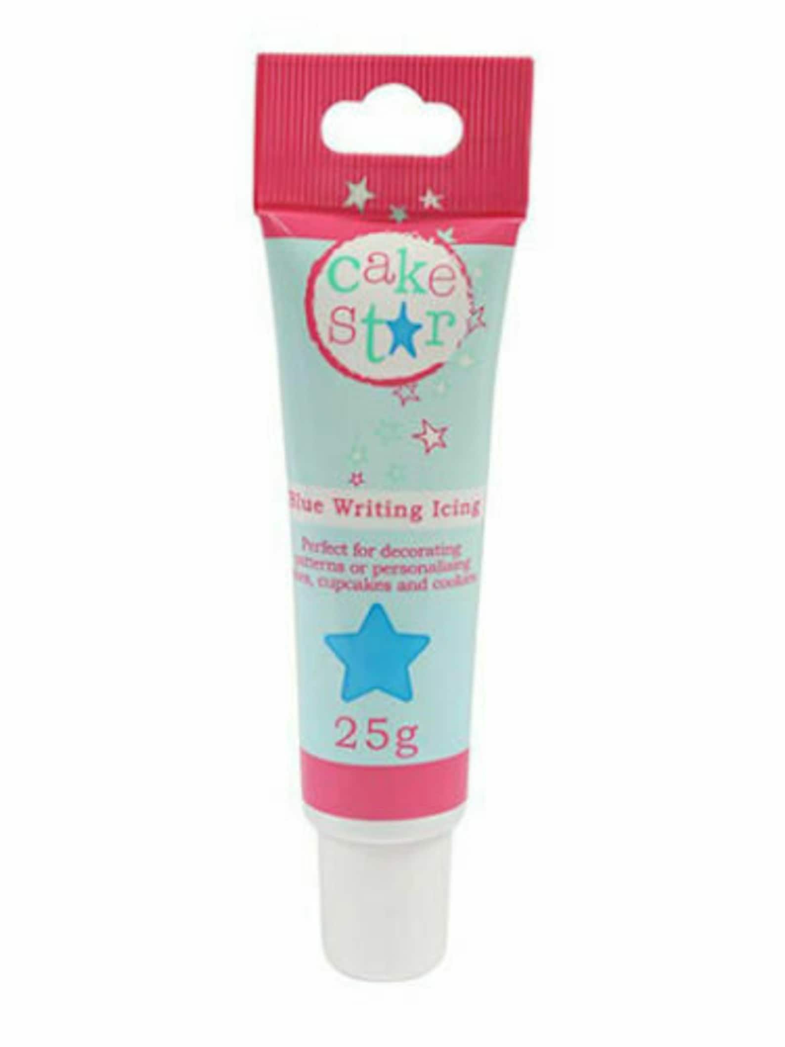 Writing Icing Tube CAKE STAR Ready to Use Piping White Black | Etsy