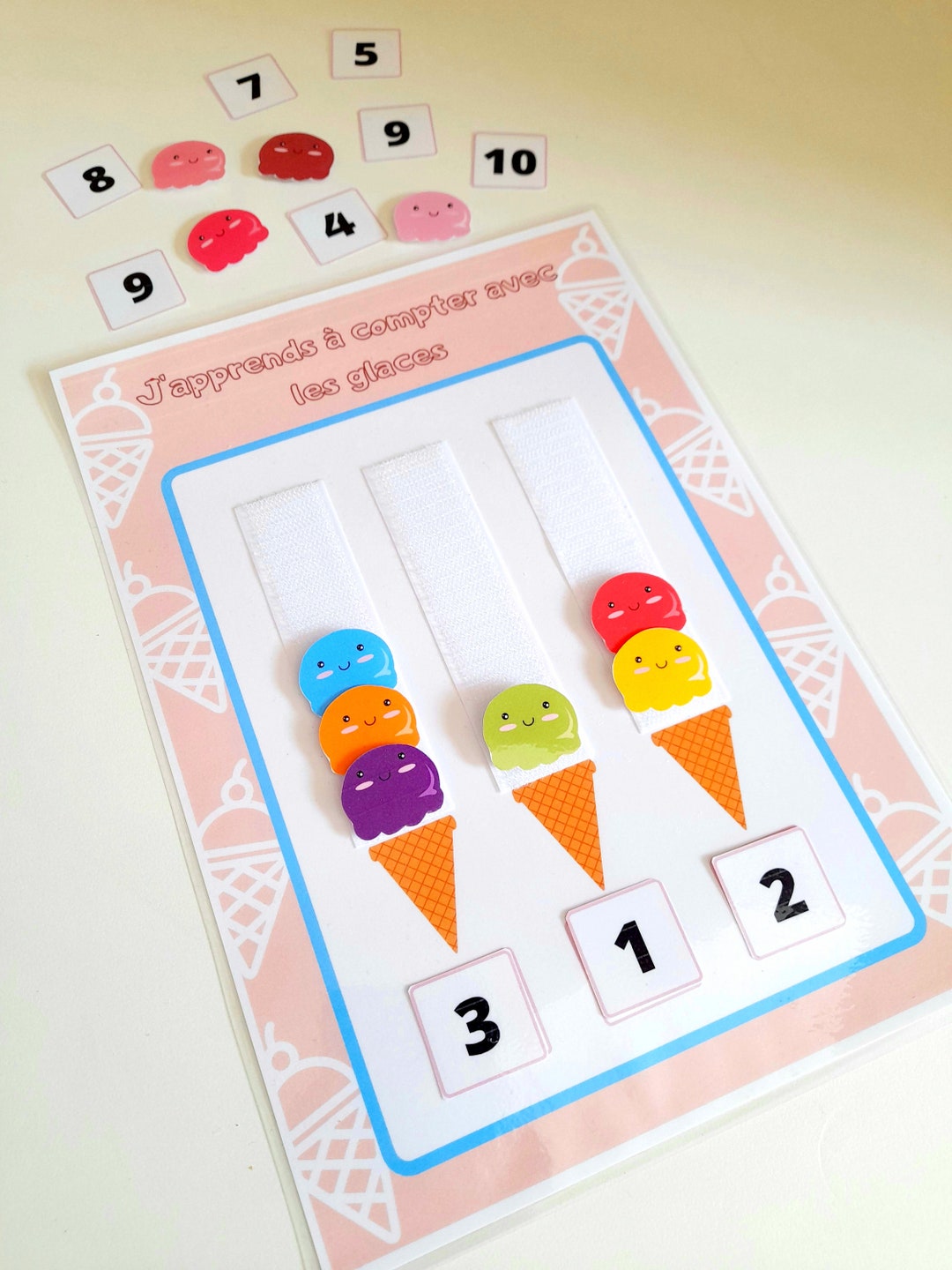 Learn to Count Kindergarten, Educational Game to Print, Calculation and ...