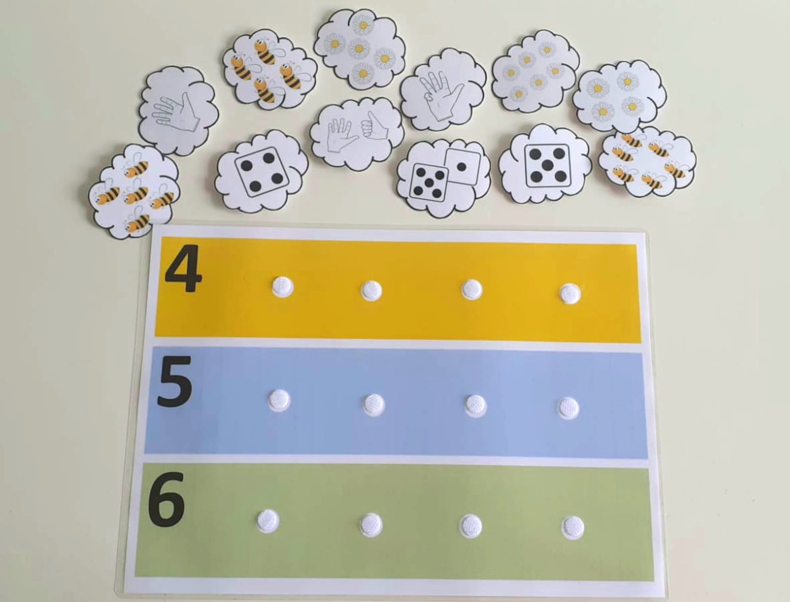 Number Games, Learn to Count Kindergarten, Educational Game to Print ...