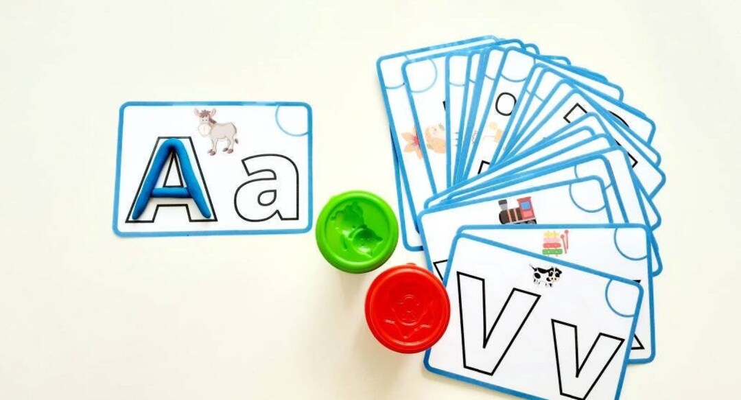 Learn the Alphabet, Alphabet, Educational Game, Letter Cards ...